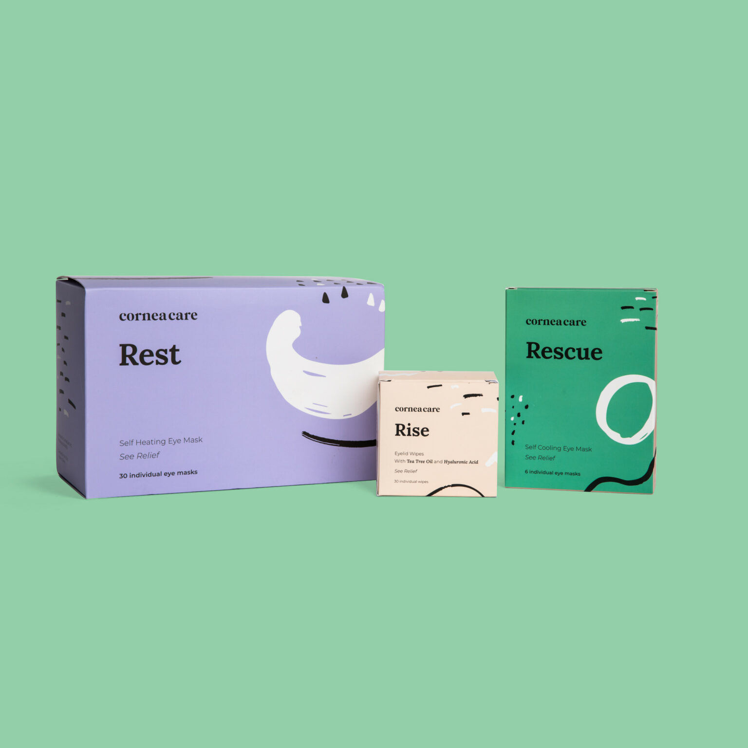 Self Heating Warm Compresses - CorneaCare | Personalized Dry Eye Treatment